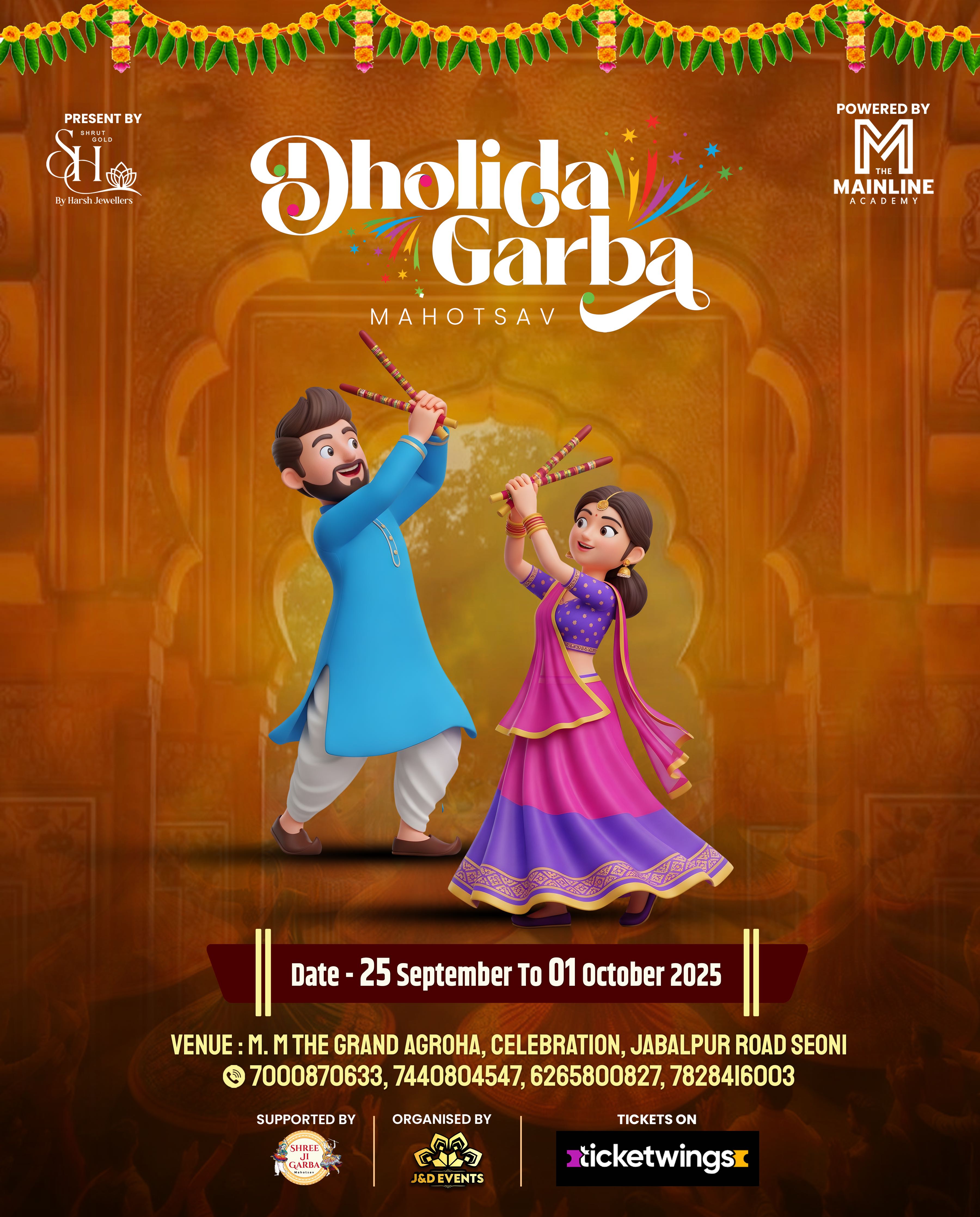 Dholida Garba Mahotsav || TicketWings