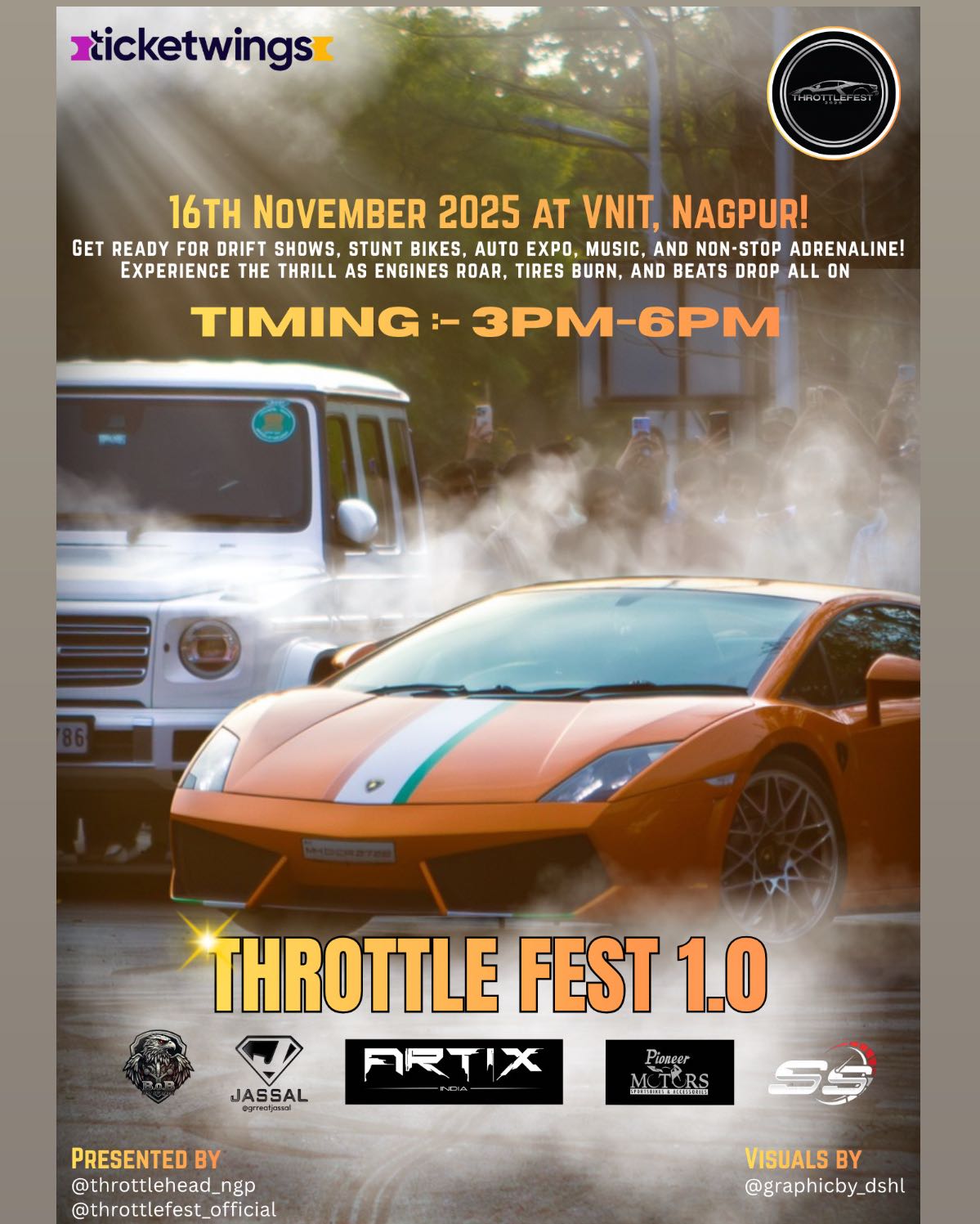 Throttle Fest 1.0 || TicketWings
