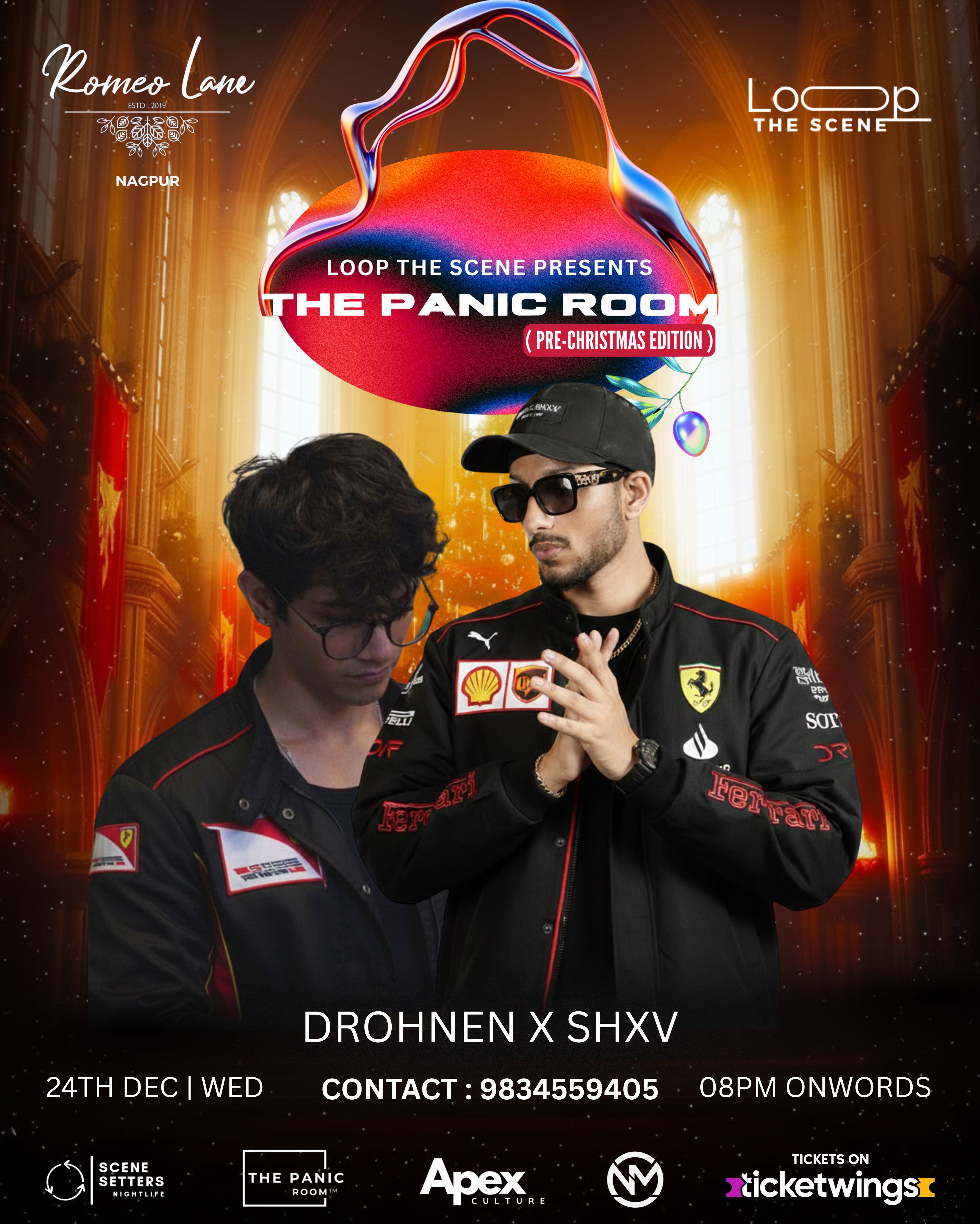 THE PANIC ROOM ( Pre - Christmas Edition ) || TicketWings